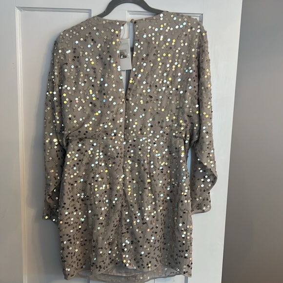 ASOS Petite | Dresses | Asos Petite Mini Dress With Batwing Sleeve And Wrap Waist In Scatter ...